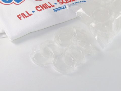 50 Pack Extra EZ-Squeeze Lids – EZ-Gelatin Shot Products